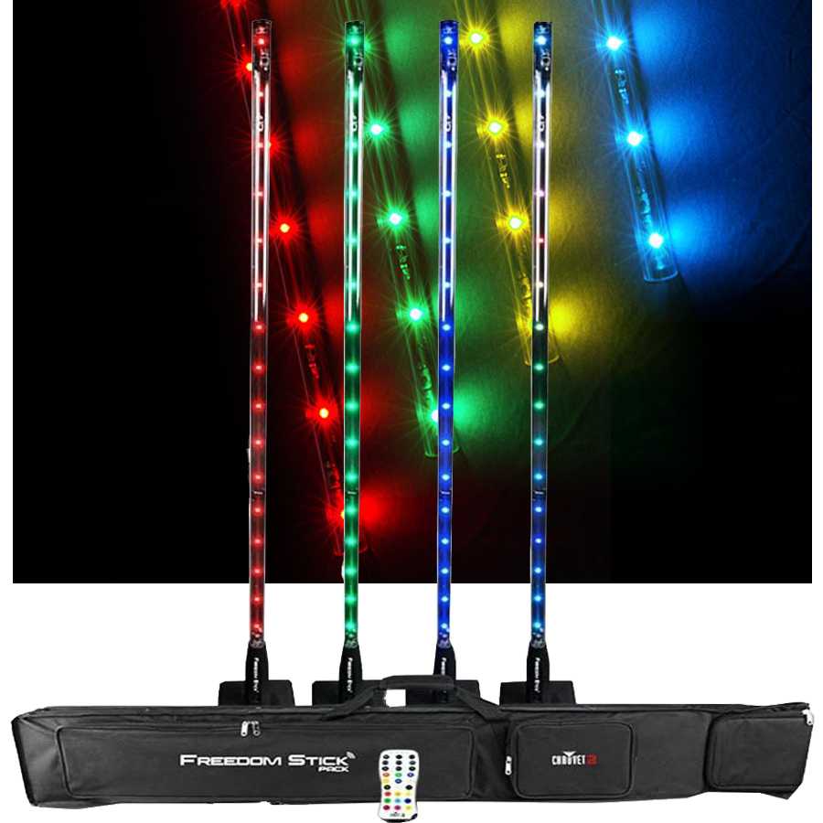 Hire Battery LED Disco Sticks £80 – Nottingham Disco & PA Hire